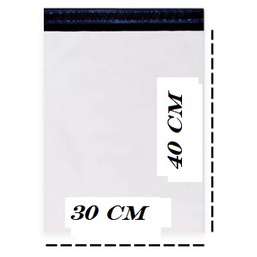 100 Envelope de Segurança 30x40 100 pecas Branco Premium | Shopee Brasil