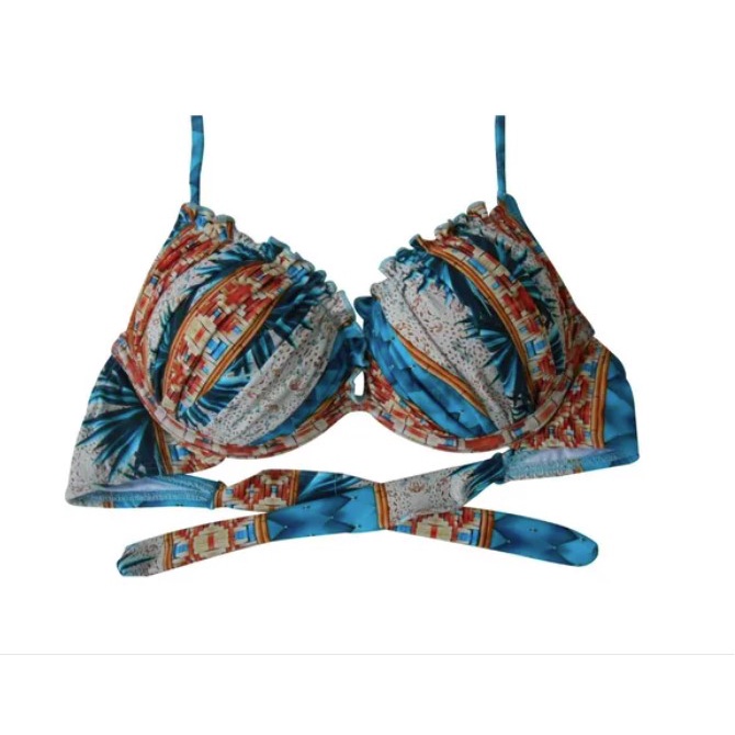 Sutiã Drapeado Turbo de Biquini 3D Divance - Sutiã Aumentax | Shopee Brasil
