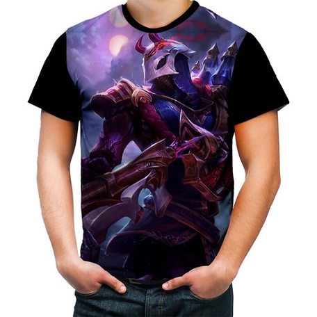 Camiseta Personalizada League Of Legends Jhin Skin 01 | Shopee Brasil