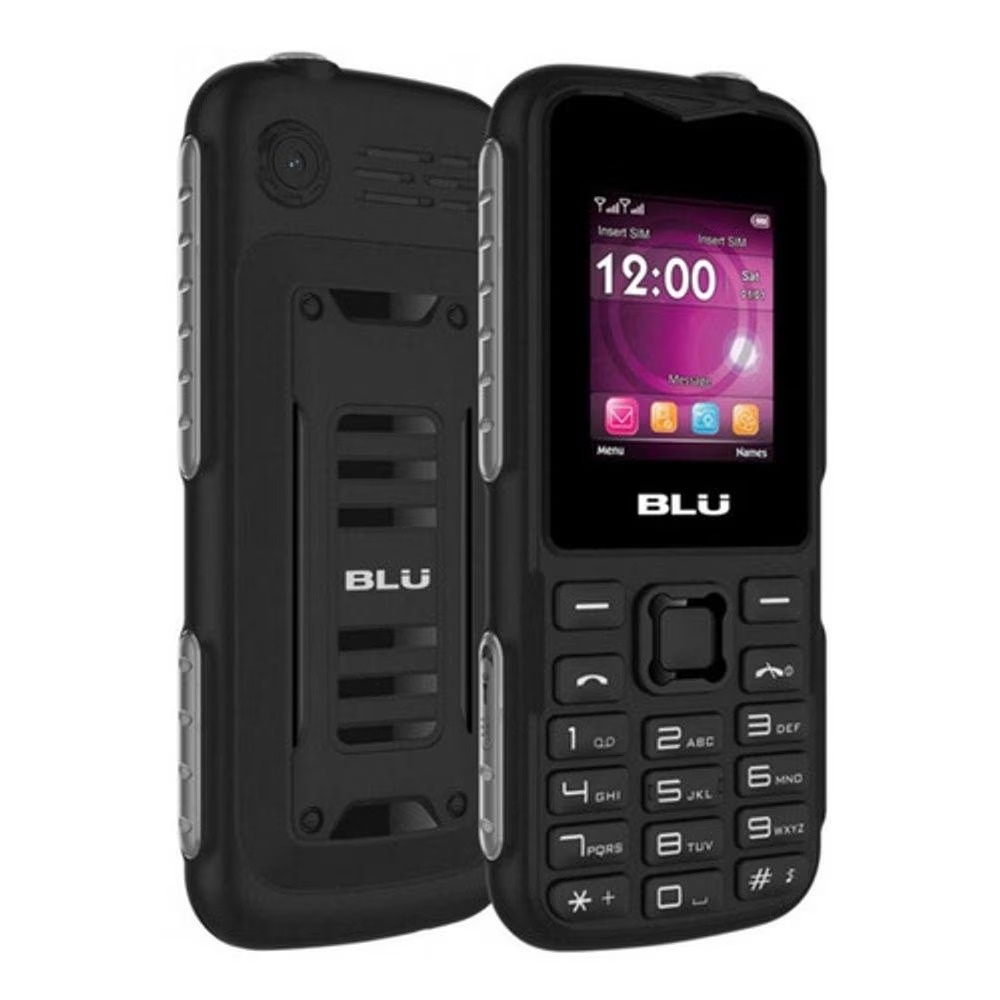 Celular BLU Tank Mini T650 BLU-01 Dual SIM Camera VGA Tela de 1.8 Radio ...