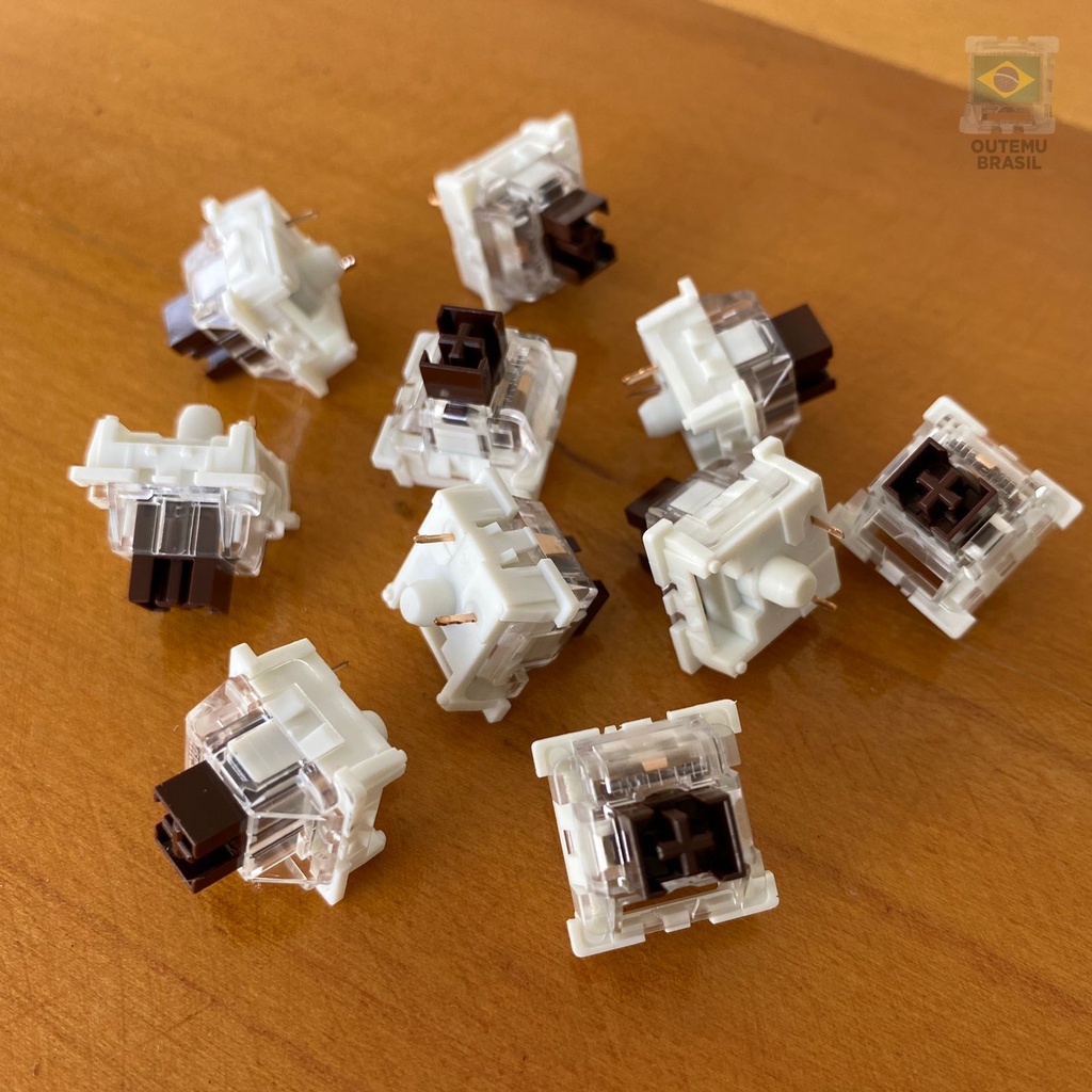 Botão Switch Outemu Brown Para Teclado Mecânico | Shopee Brasil