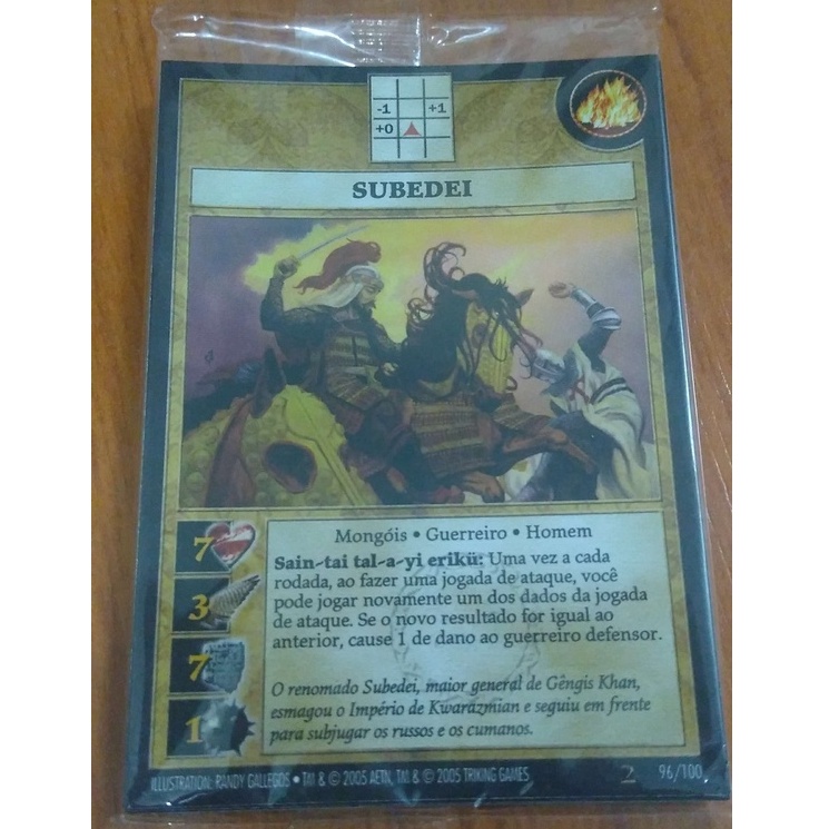 Pacote Booster Anachronism Subedei Lacrado | Shopee Brasil