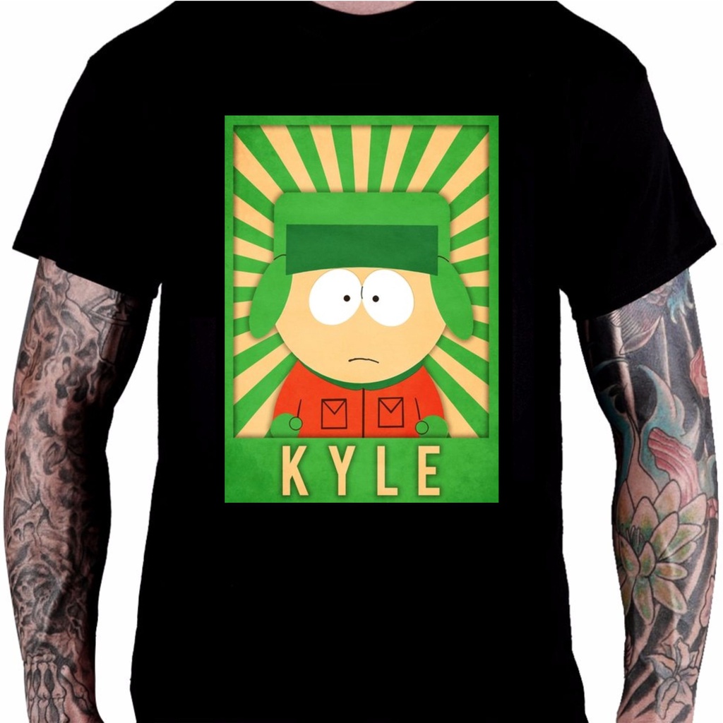 Camiseta Desenho South Park Personagem Kyle Broflovski R6 | Shopee Brasil