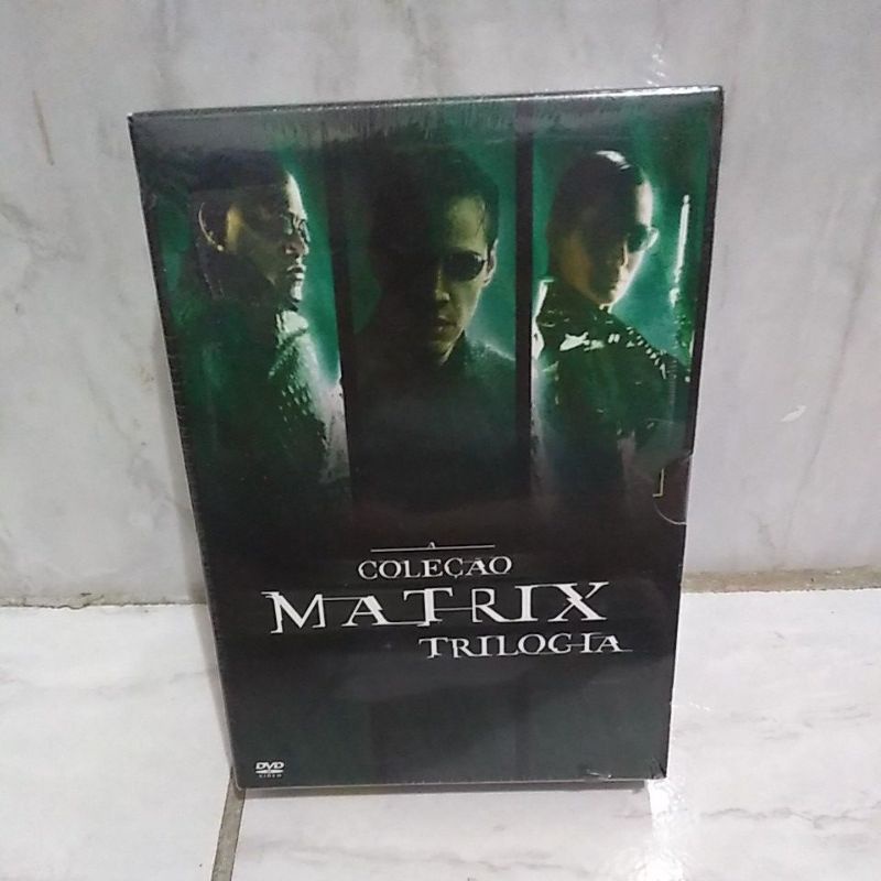 box dvd matrix trilogia coleção | Shopee Brasil