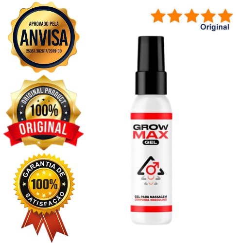 Gel Grow max 100% Natural Original sem contra indicações oferta ...