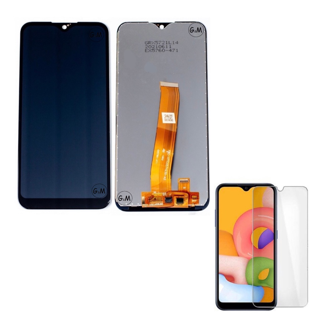 Display Frontal LCD completo Compatível A01 A015 + Pelicula | Shopee Brasil