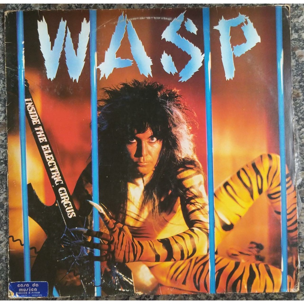 Lp Wasp-inside The Electric Circus-1987 Capitol | Shopee Brasil