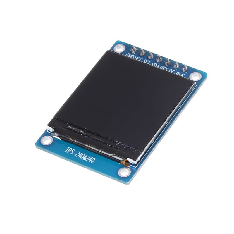 kiss 1.3 Polegadas Tela LCD TFT IPS Colorida Para ST7789 7 Pinos 4 Fios Porta SPI | Shopee Brasil