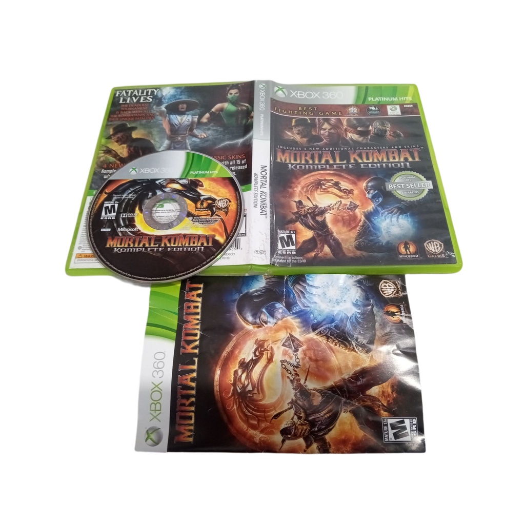 Mortal Kombat Xbox 360 Legendado | Shopee Brasil