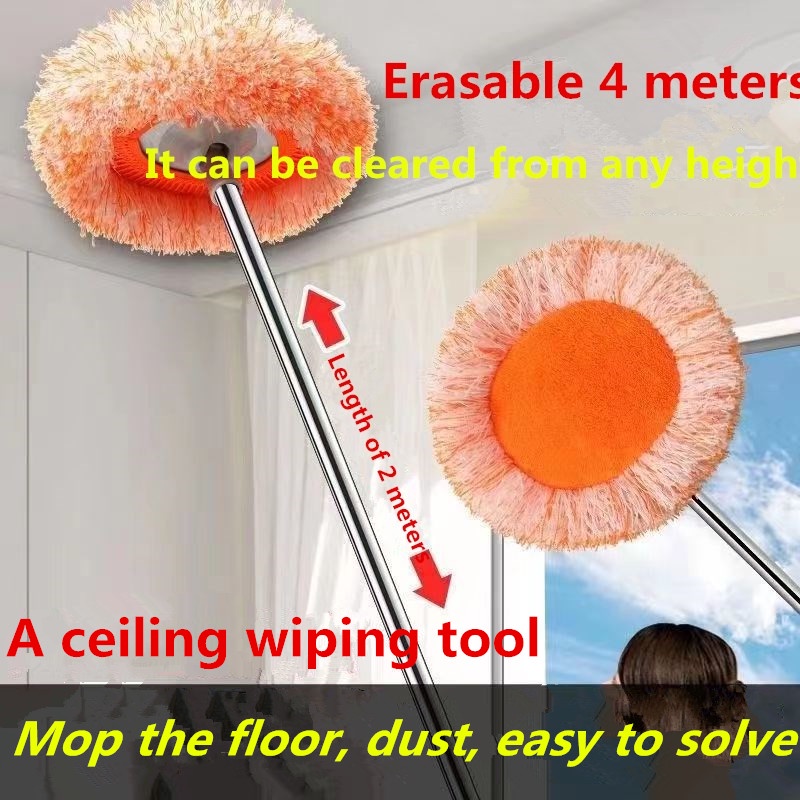 Rodada mop car wash Girassol Retrátil Rotativo coral Veludo Casa ...