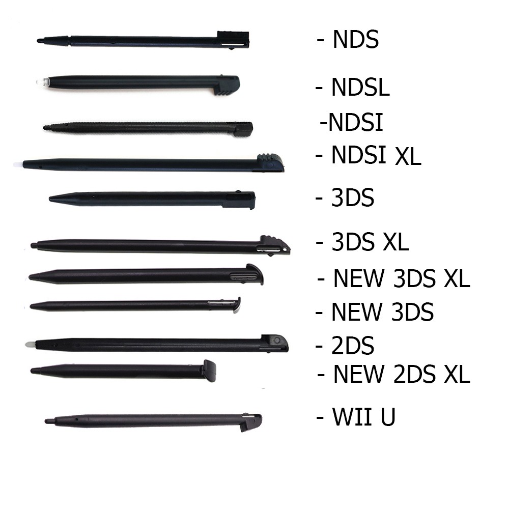 Canetas Stylus Nintendo NDS, NDSL, NDSi, NDSi XL LL, 3DS, 3DS XL LL ...