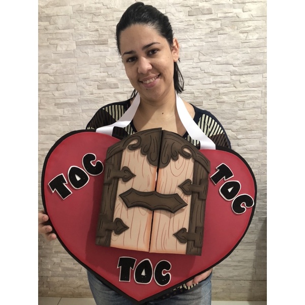 TOC TOC TOC RECURSO VISUAL CORINHO INFANTIL | Shopee Brasil