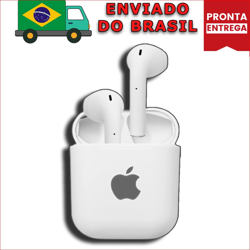 Mini Fone De Ouvido Sem Fio Apple AirPods i12 TWS Macaron inPods ...