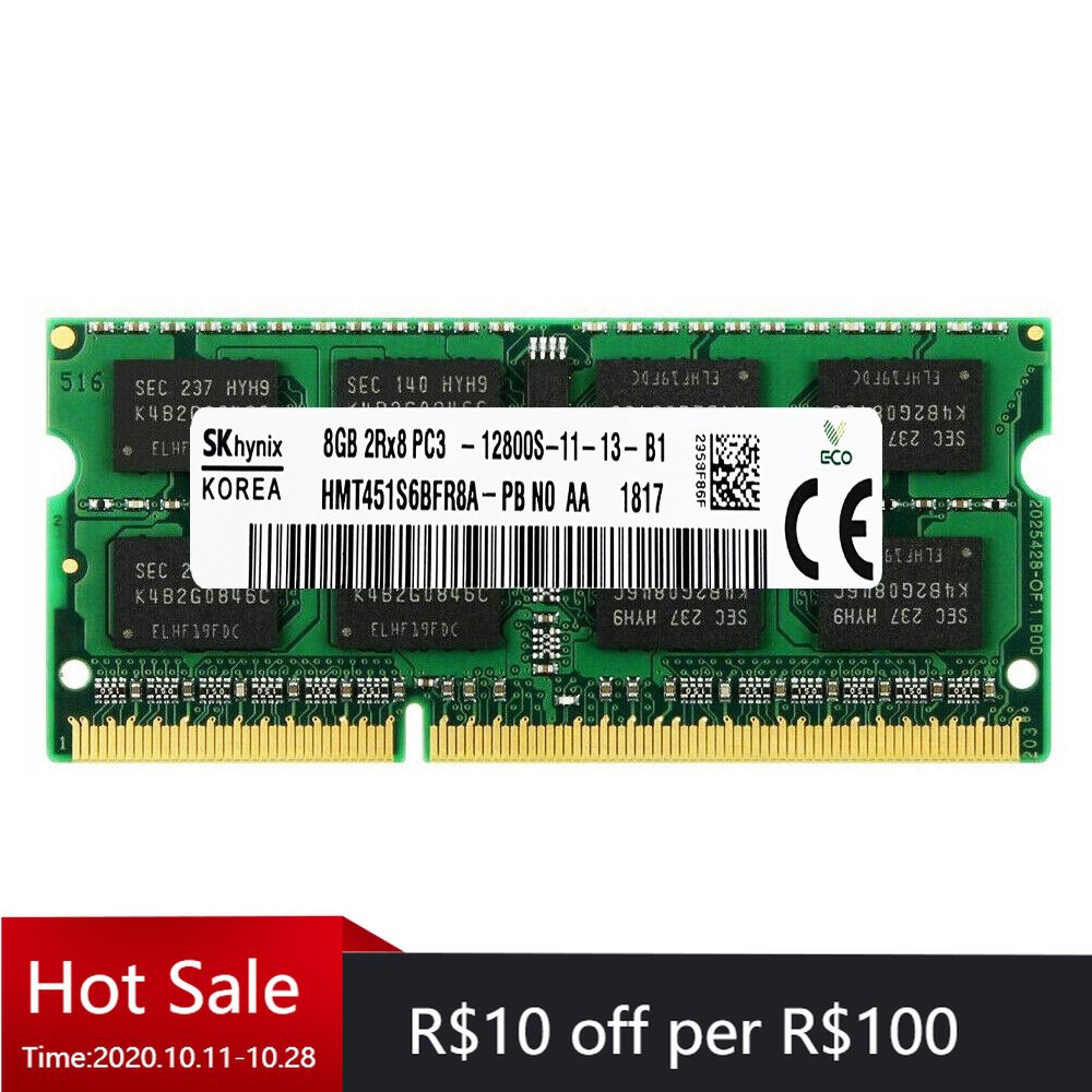 HYNIX DDR3 DDR3L 2GB 4GB 8GB 1066MHZ 1333mhz 1600MHZ 1.5V 1.35V SO-DIMM RAM Memória Para ...