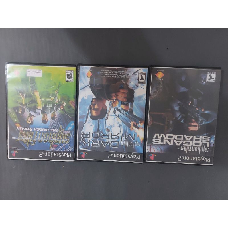 coleção syphon filter ps2 | Shopee Brasil
