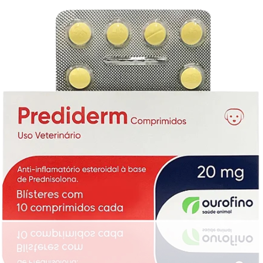 Prediderm 20mg 10 comprimidos | Shopee Brasil
