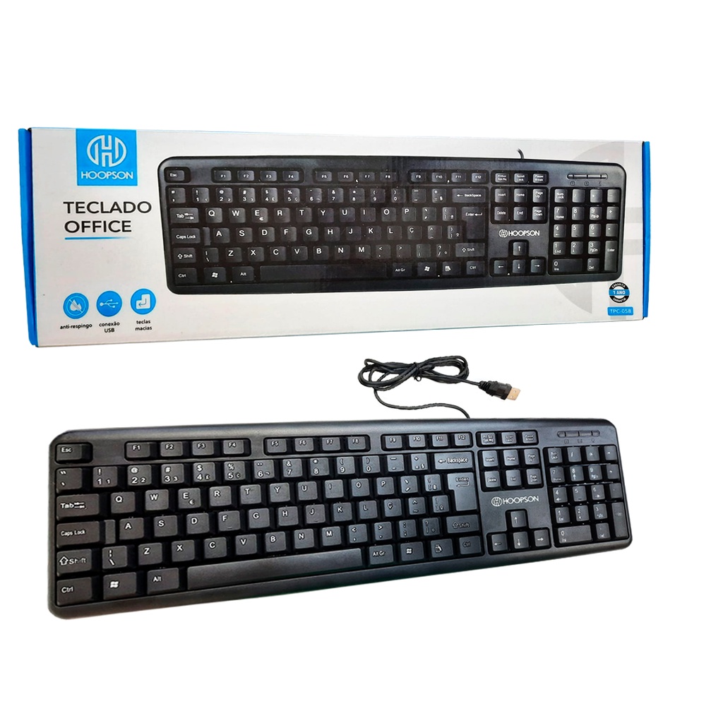 Teclado externo usb notebook e pc abtn2 tpc-058 | Shopee Brasil