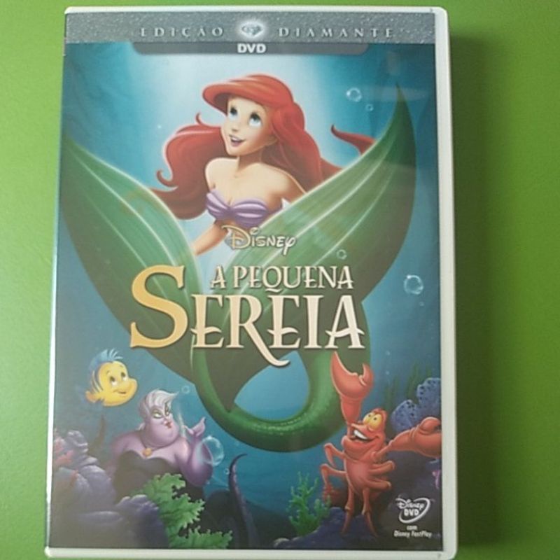 DVD DISNEY- A PEQUENA SEREIA- ORIGINAL | Shopee Brasil