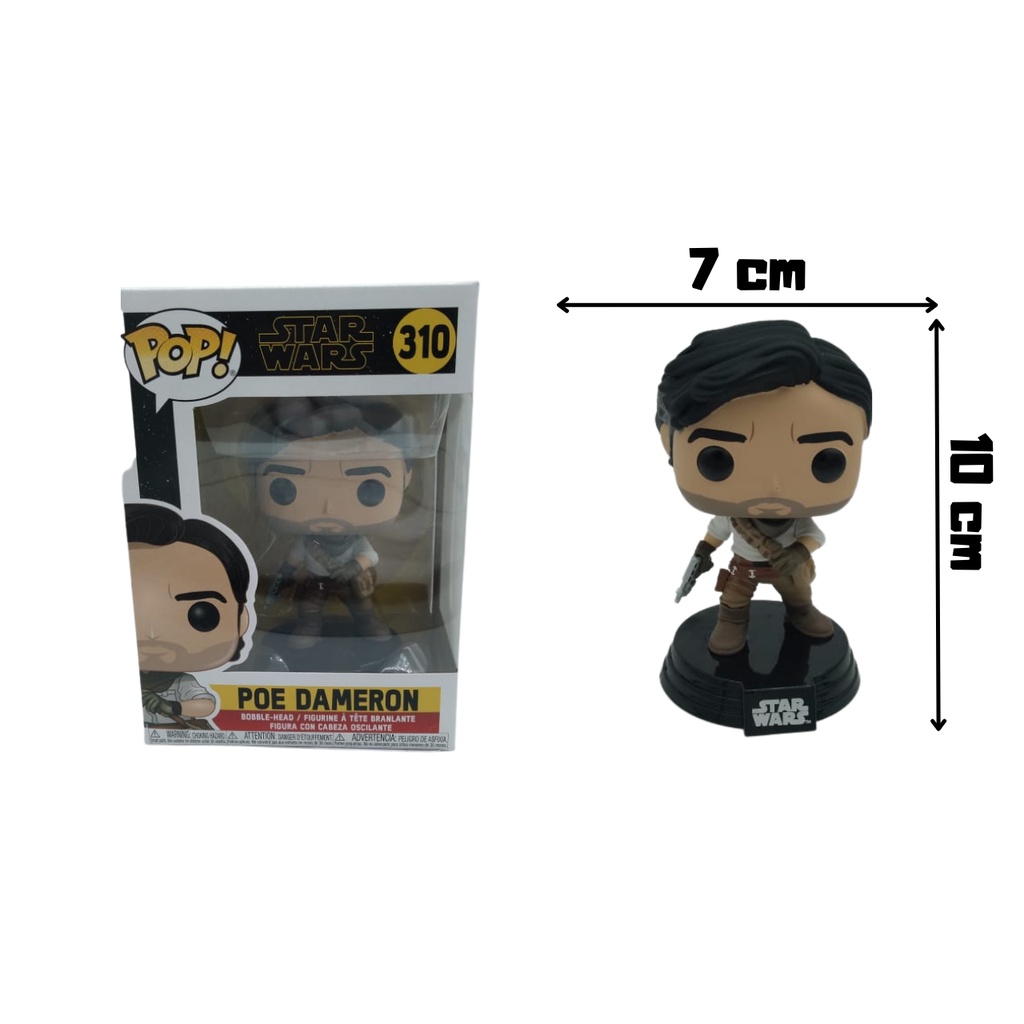 Funko POP! Poe Dameron - Star Wars: A Ascens Skywalker #310 | Shopee Brasil
