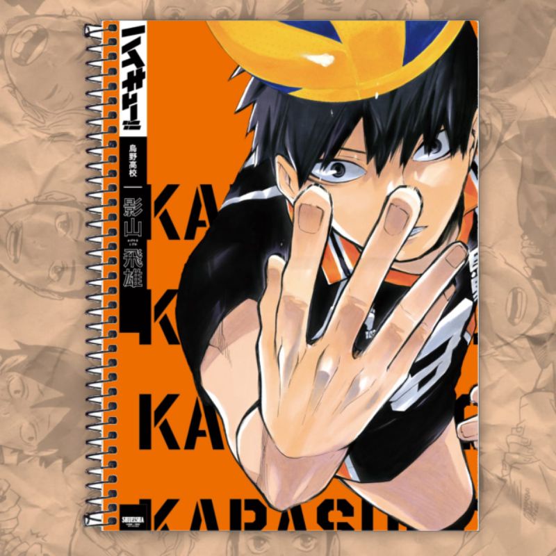 caderno anime haikyuu | Shopee Brasil