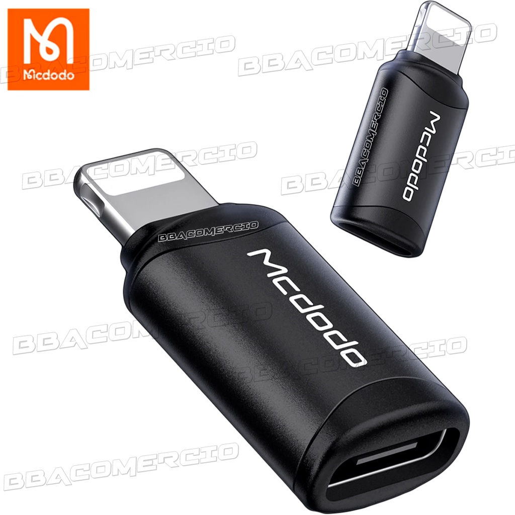 Adaptador Conversor Entrada Lightning Iphone P/ Cabo Tipo C | Shopee Brasil