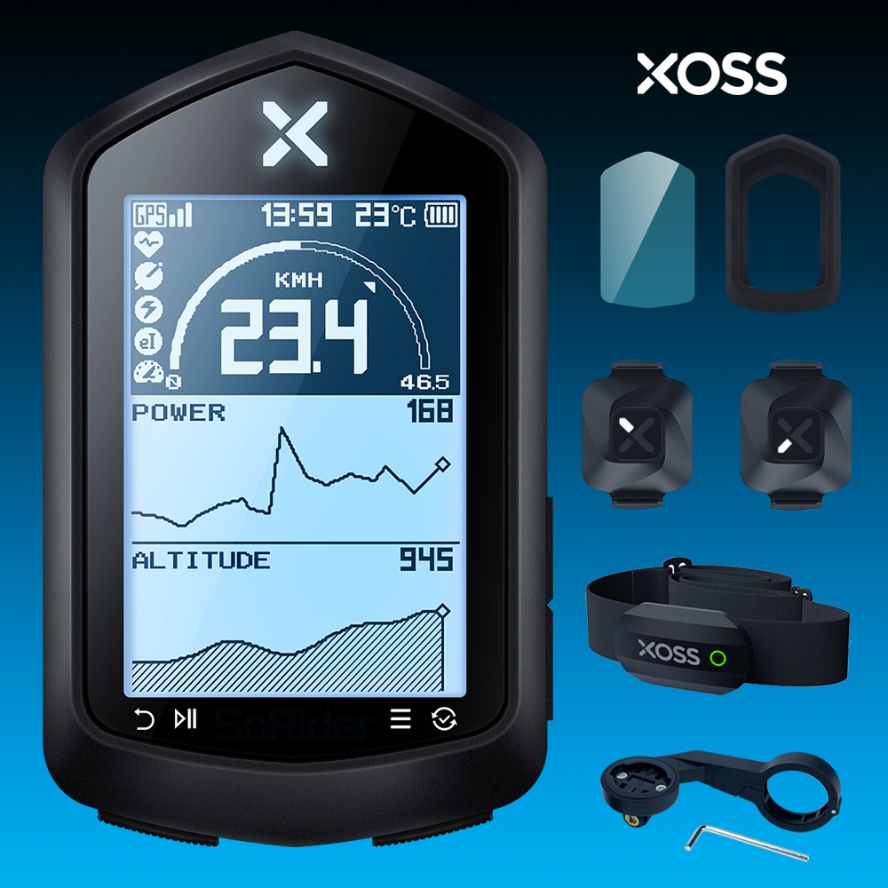 XOSS G NAV + NAV2 PLUS Bicicleta GPS Computador Navegação MTB ...