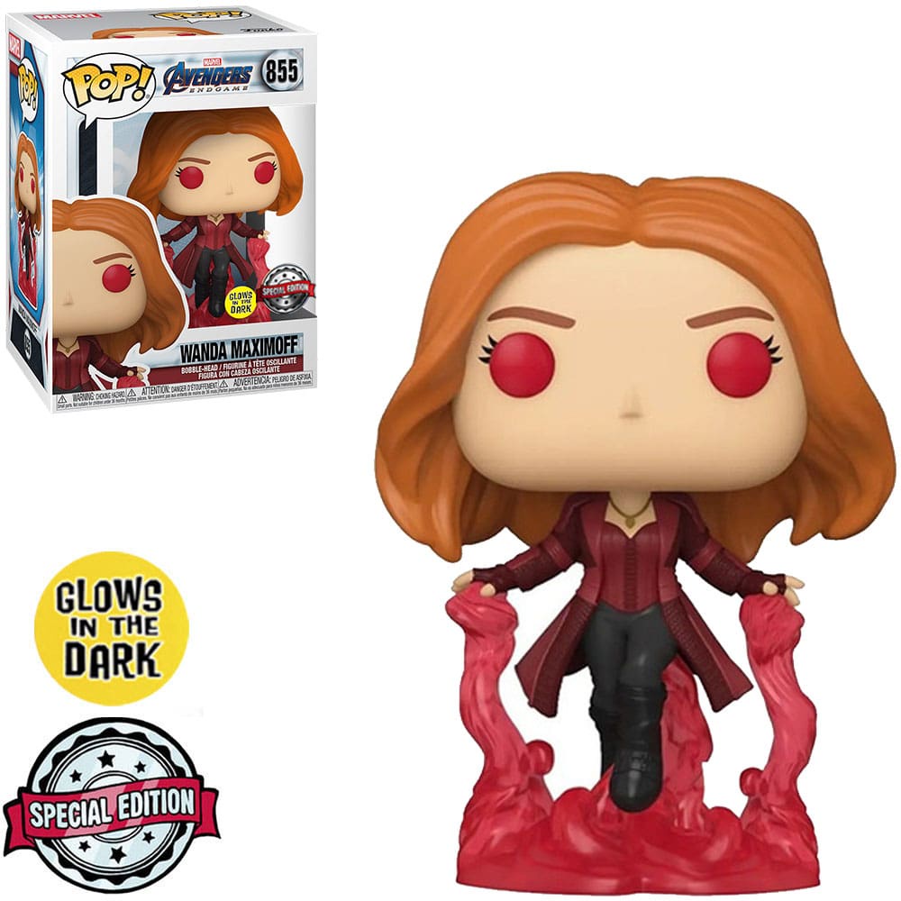 Funko Pop Wanda Maximoff 855 Vingadores Marvel Original | Shopee Brasil