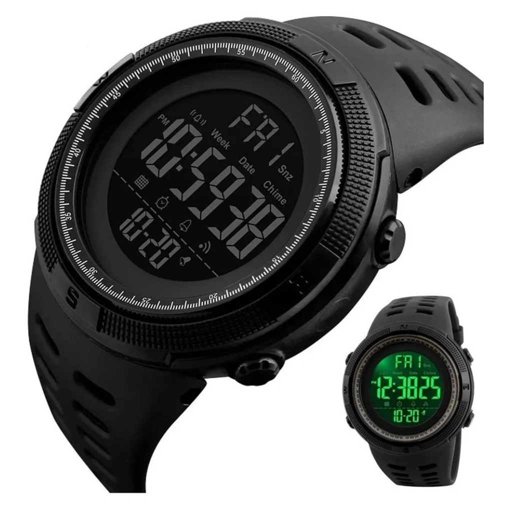 Relógio Masculino Esportivo Digital Prova D Agua Skmei 1251 Produto Original | Shopee Brasil