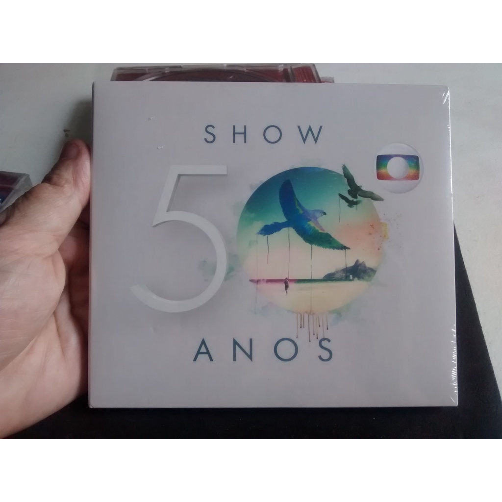 CD SHOW 50 ANOS GLOBO NOVO LACRADO DE FABRICA | Shopee Brasil