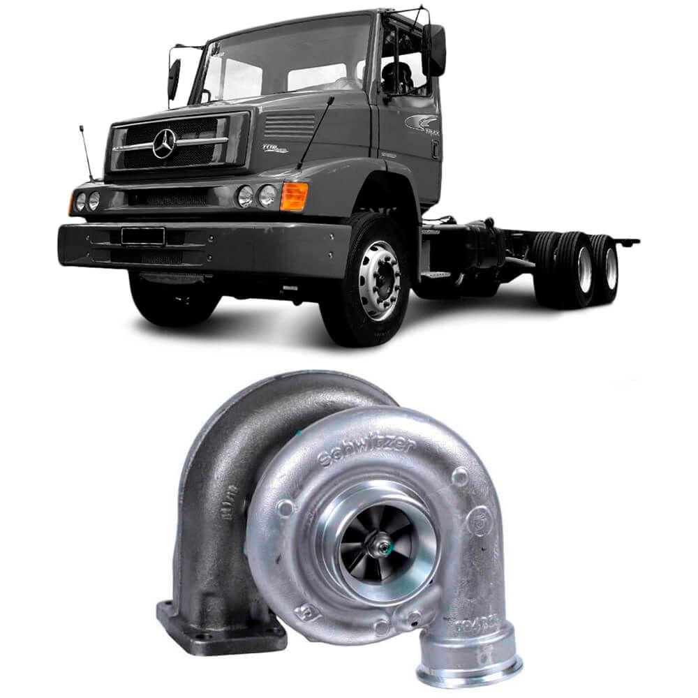 Turbina Motor Om366a Euro 1 Mercedes Benz Borgwarner | Shopee Brasil