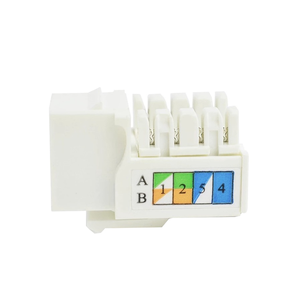 KEYSTONE RJ-45 FEMEA CAT-5 | Shopee Brasil