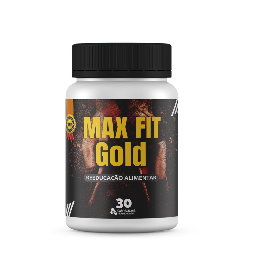 Max Fit Gold 30 cápsulas | Shopee Brasil