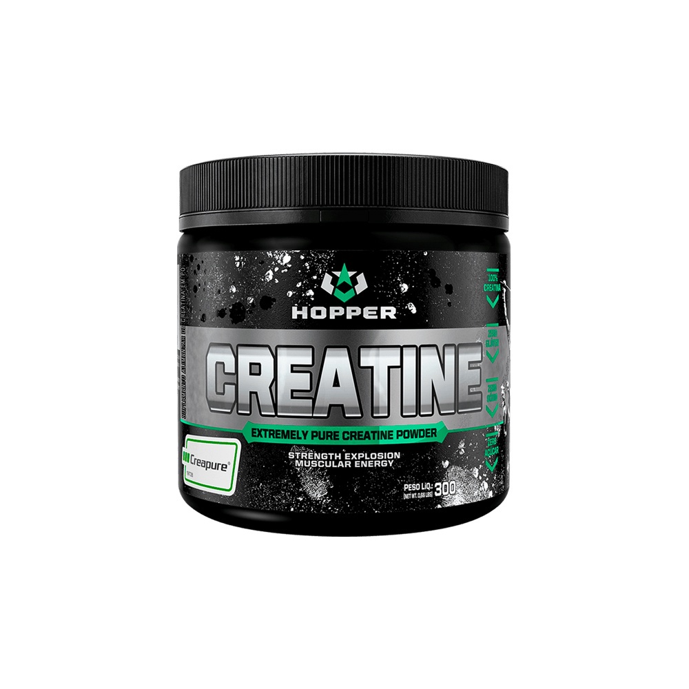Creatina com selo Creapure Hopper 300g Integralmedica | Shopee Brasil