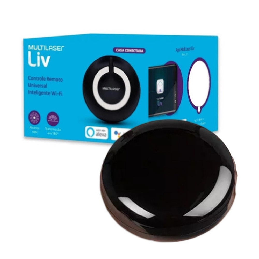Controle Universal Inteligente Wi-Fi - Aplicativo e Comando de Voz ...