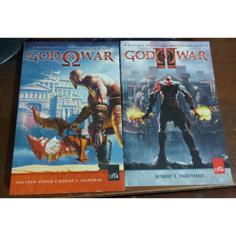 Livro God of War (vol.1 e 2) – Robert Vardeman | Shopee Brasil