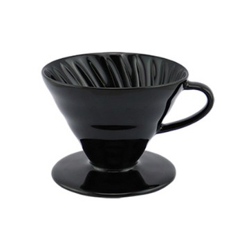 Suporte Filtro Coador Café Cônico Waals Estilo Hario V60-02 Preto ...