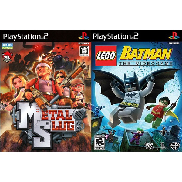 Kit Metal Slug 3D + LEGO Batman The Videogame com 2 Jogos (PS2 ...
