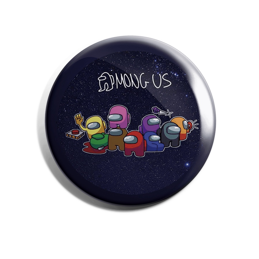Bottom AMONG US Bottons 3,5 cm botom (broche alfinete) botton de games ...