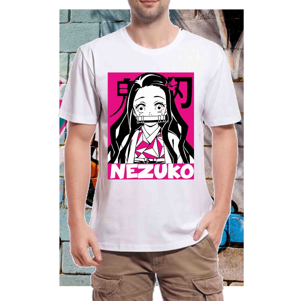 camiseta anime kimetsu no yaba nezuko | Shopee Brasil