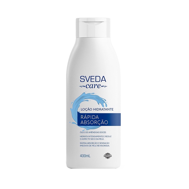 Loção Hidratante Sveda Care Rápida Absorção 400ml | Shopee Brasil