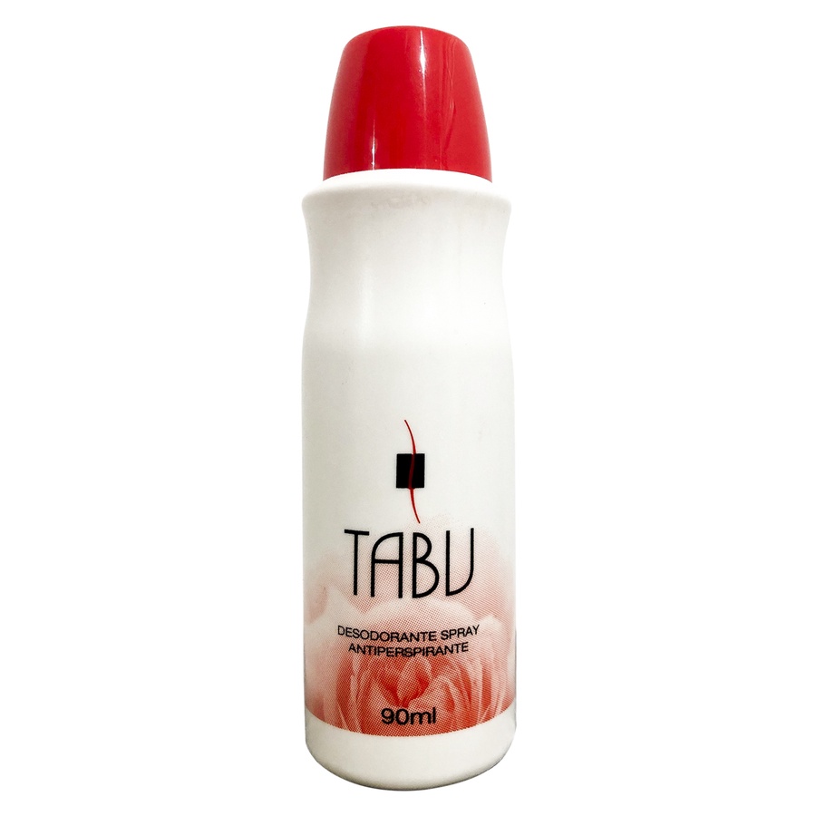 Desodorante Spray Antitranspirante Tabu 90 Ml | Shopee Brasil