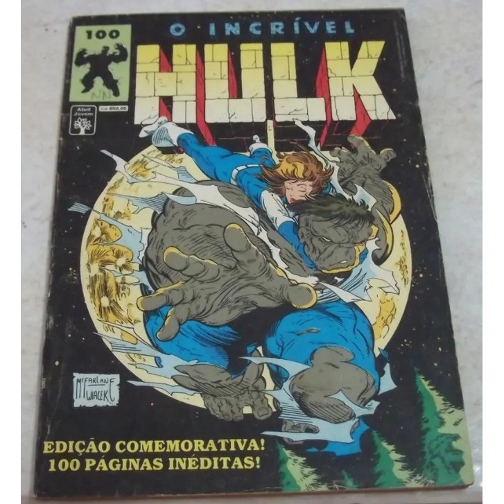O Incrivel Hulk Nº 100 - Outubro/1991 - Edição Comemorativa - Marvel ...