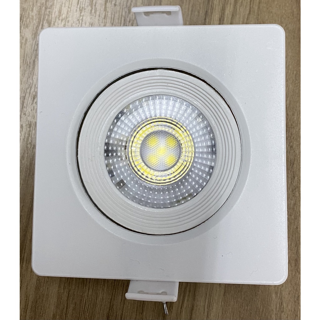 Spot Led 5W Bivolt Quadrado Branco - Branco Quente (3K) OU Branco Frio ...