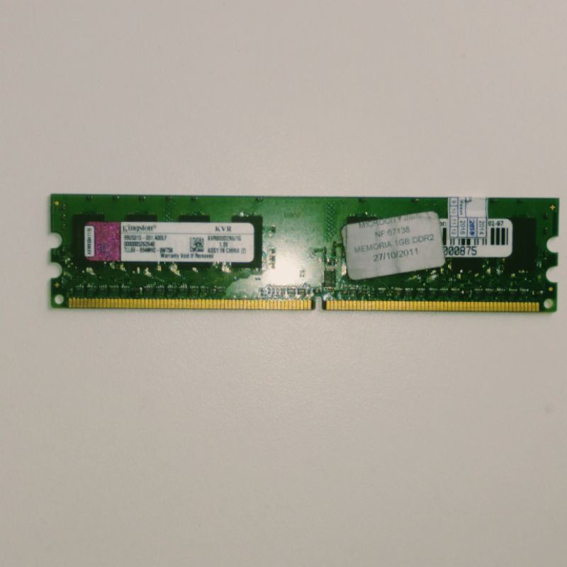 Memória Ram 1GB DDR2 Desktop | Shopee Brasil