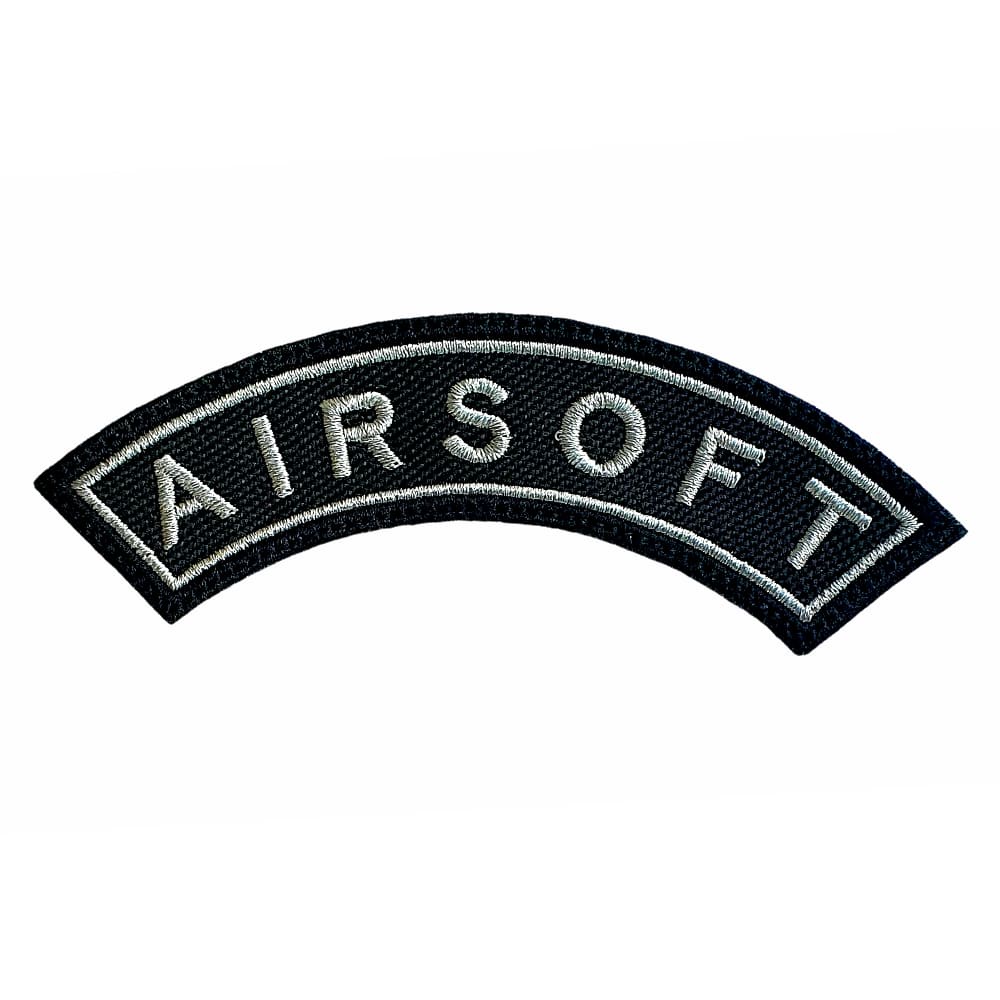 Patch Bordado Manicaca Airsoft Preto | Shopee Brasil
