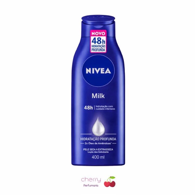 Loção Hidratante NIVEA Milk Pele Seca a Extra Seca 400ml | Shopee Brasil
