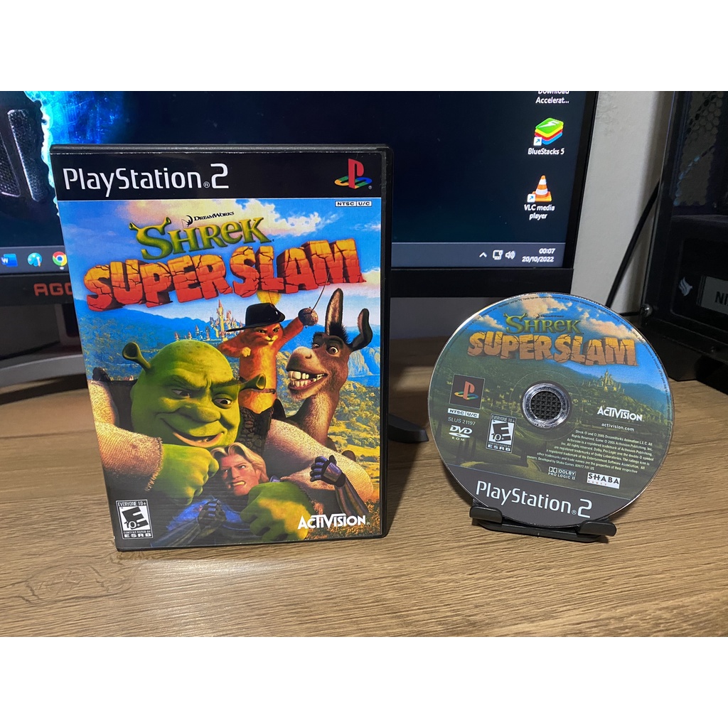 Shrek SuperSlam para PS2 | Shopee Brasil