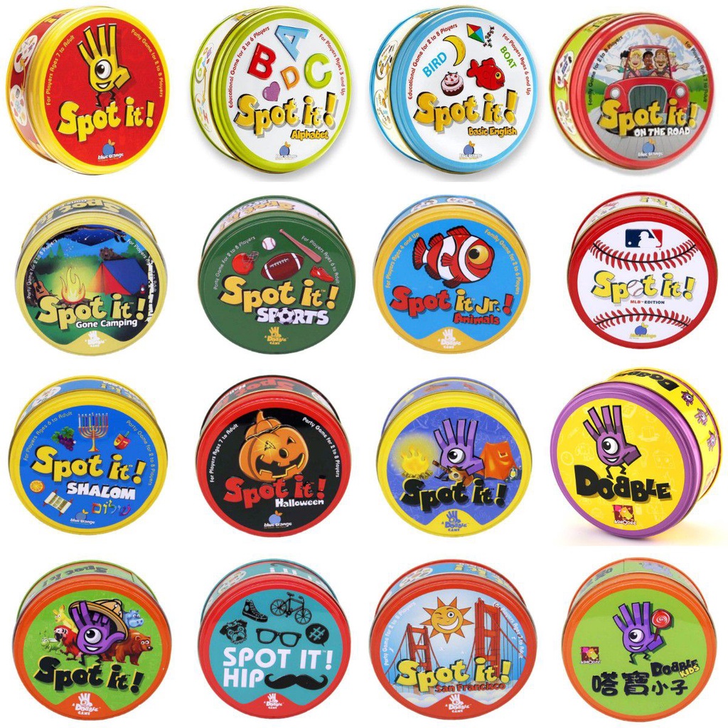 Spot Game It Cards Dobble Kid Alfabeto Inglês Básico Na Estrada De ...