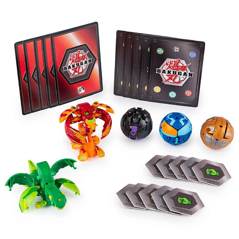 Bakugan Battle Planet: Battle Pack - Ventus Phaedrus e Pyrus Hydranoid ...