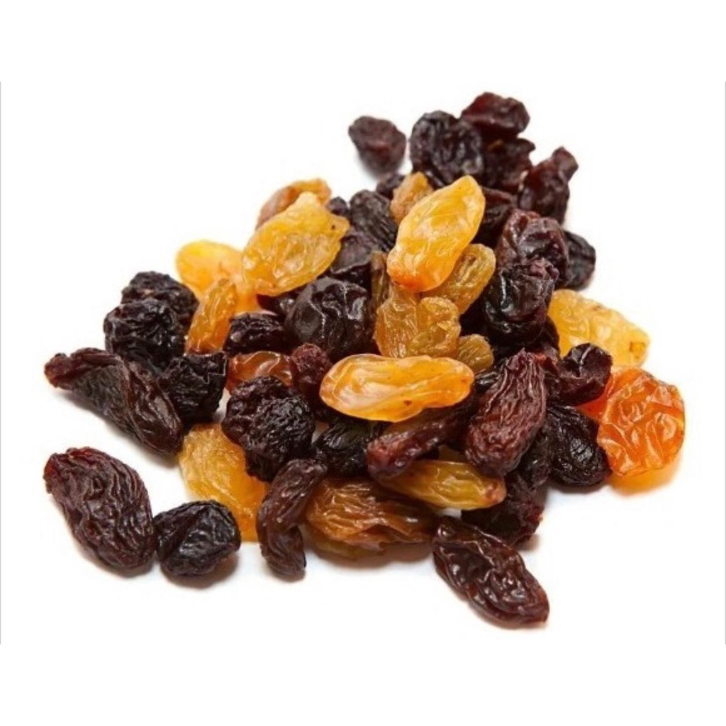 Mix de Uva Passas Preta e Branca - 250g | Shopee Brasil